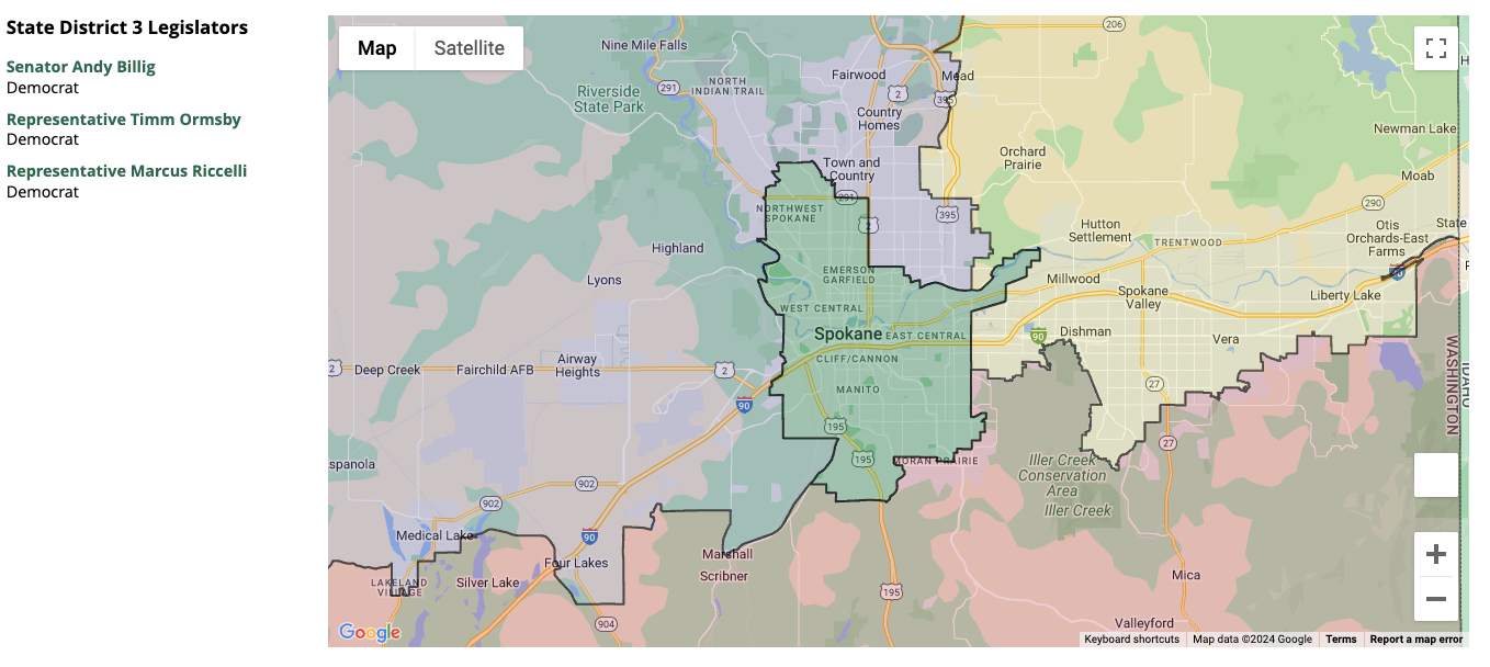 2024 Washington State Elections — All Seats & Races